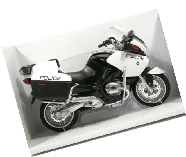 2009 BMW R1200rt-p Police Diecast Motorcycle Model 1 12 Scale Die Cast ...