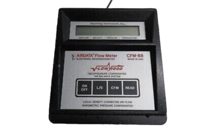Shortridge CFM-88 AIRDATA FLOW METER - Ships FREE | eBay