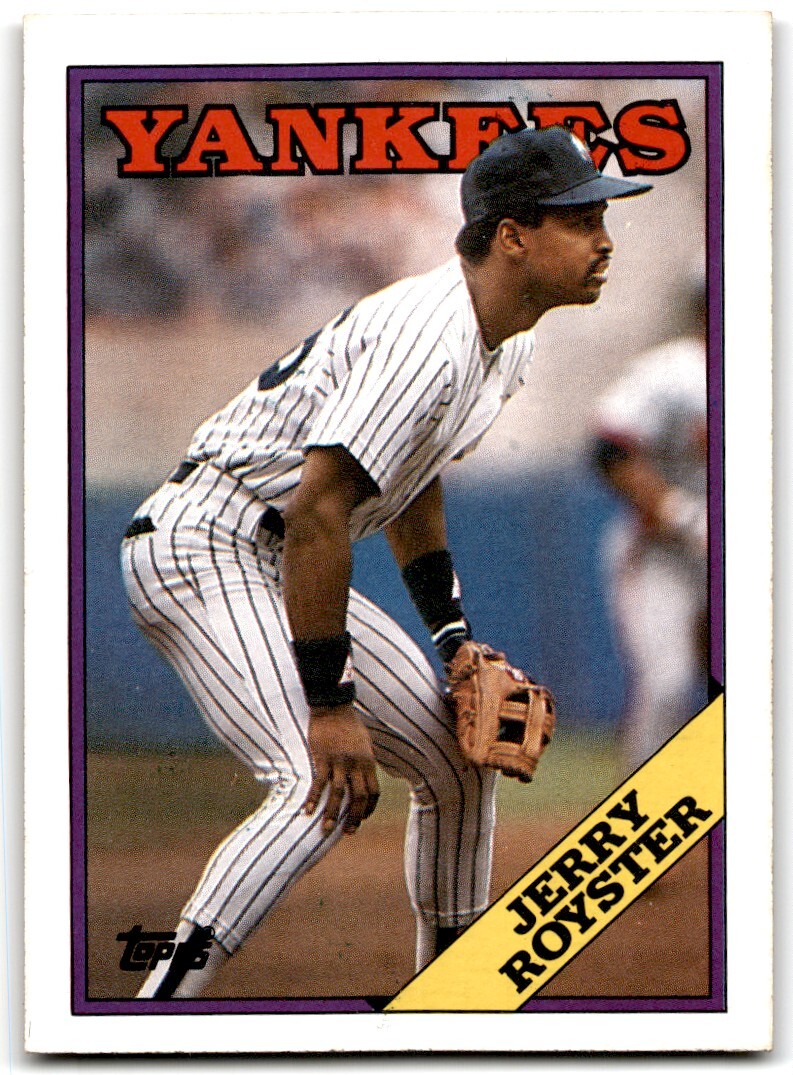 1988 Topps Baseball Card Jerry Royster New York Yankees #257 | eBay