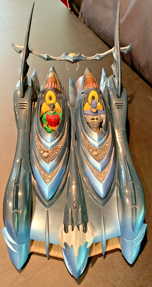 Mattel DC Batman 2-in-1 Batmobile & Robin Motorcycle w/ Bonus Action ...