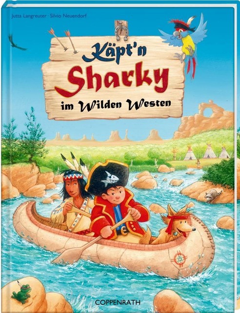Käpt'n Sharky im Wilden Westen von Jutta Langreuter (2016, Gebundene ...