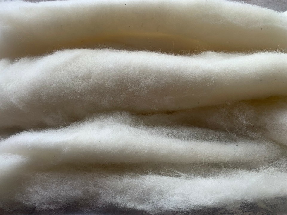Heidifeathers® Carded British Wool Batts, Soft Felting Core Wool ...