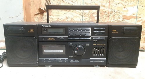 PANASONIC RX-DS620 Portable Stereo Compact CD System / Tape Recorder AM ...