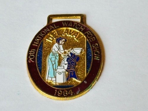 Vintage Watch FOB - 1984 20th National Watch FOB Show - Delval | eBay