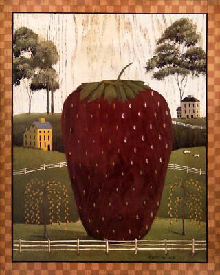 (16 x 20) Art Print PA0312 Chris Palmer Strawberry art | eBay