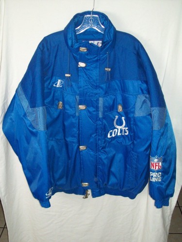 NFL Pro Line ~ Logo Athletic ~ Indianapolis Colts Coat Jacket ~ Men's ...