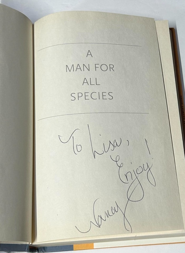 A Man for All Species by Marc Morrone and Nancy Ellis-Bell Hardcover ...