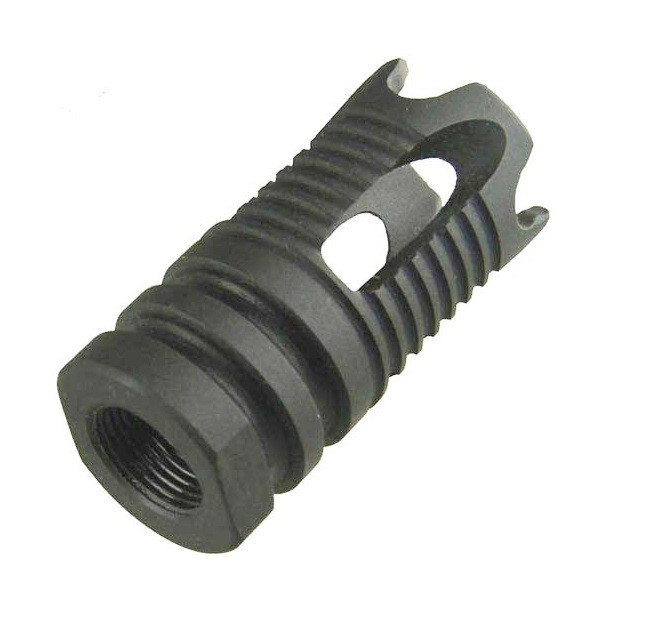 All Steel Muzzle Brake 5/8x24 .625"-24 TPI Threaded Fits .50 12.7x23mm ...