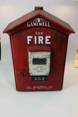 Gamewell Fire Alarm Box With Key Fully Functioning Shunt Tester ...