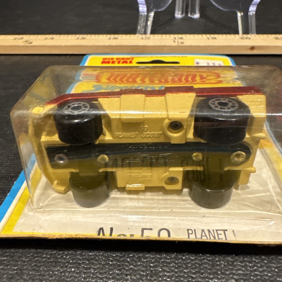 1975 Lesney Matchbox #59 Planet Scout Superfast England MOC | eBay