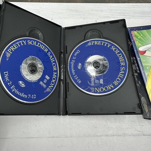 2003 ADV Films Pretty Soldier Sailor Moon Season 1 Uncut DVD Box Set | eBay