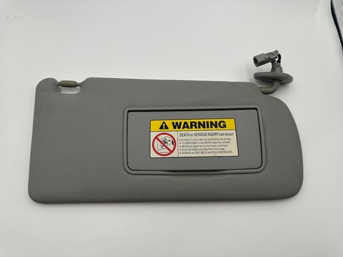 2004-2008 Acura TSX Passenger Right Side Sun Visor Sunvisor Gray Vinyl ...