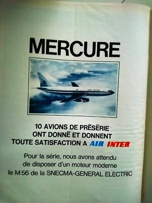 Publicité Vintage Advertising AIR INTER (Novembre 1976) PUB aviation | eBay