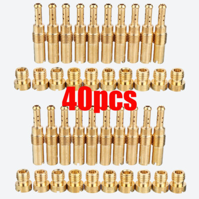 40Pcs Carburetor Main jet kit & Main Slow/Pilot Jet Set For Mikuni PWK ...