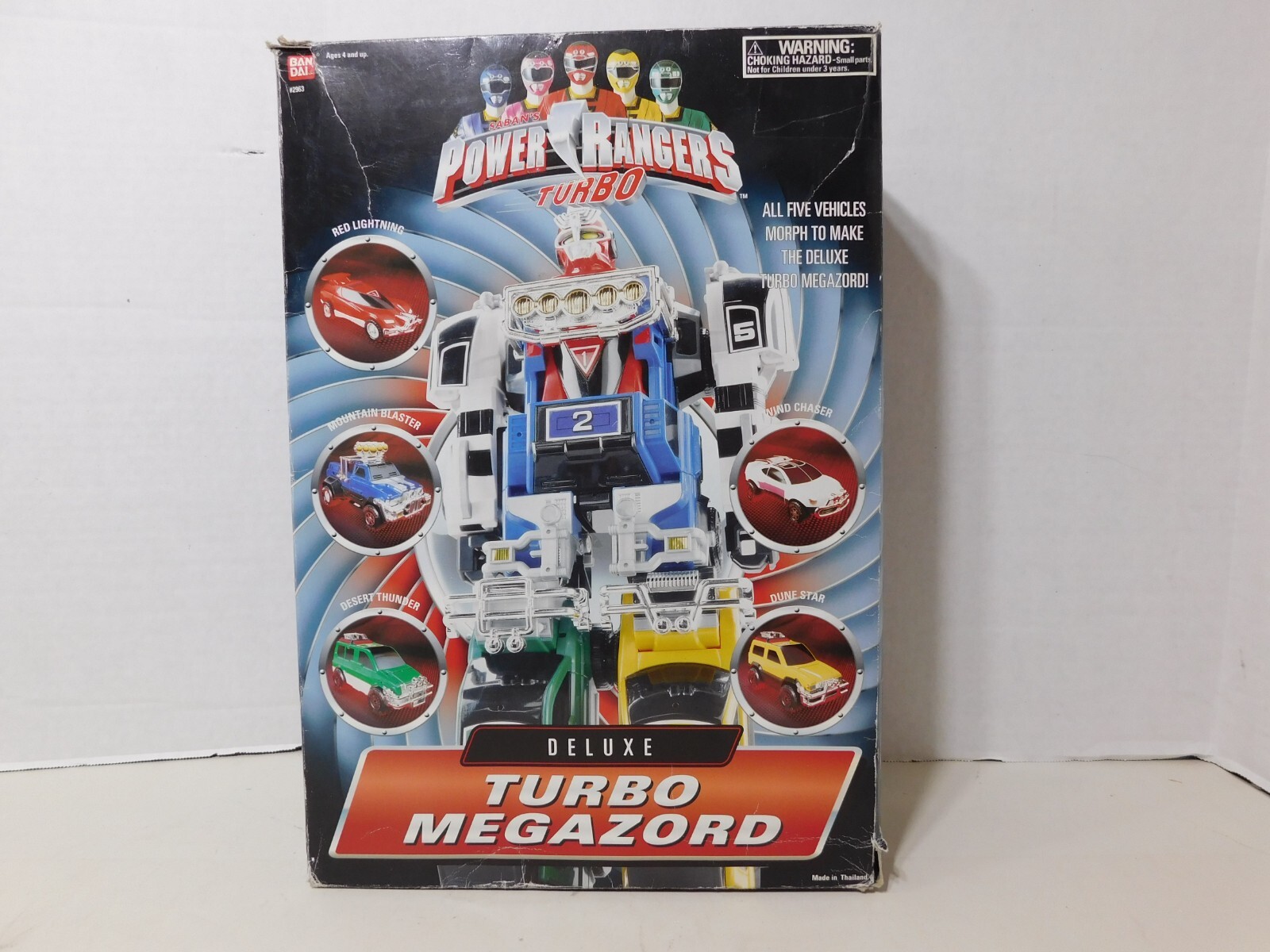 Bandai Power Rangers : Deluxe Turbo Megazord Action Figure for sale ...
