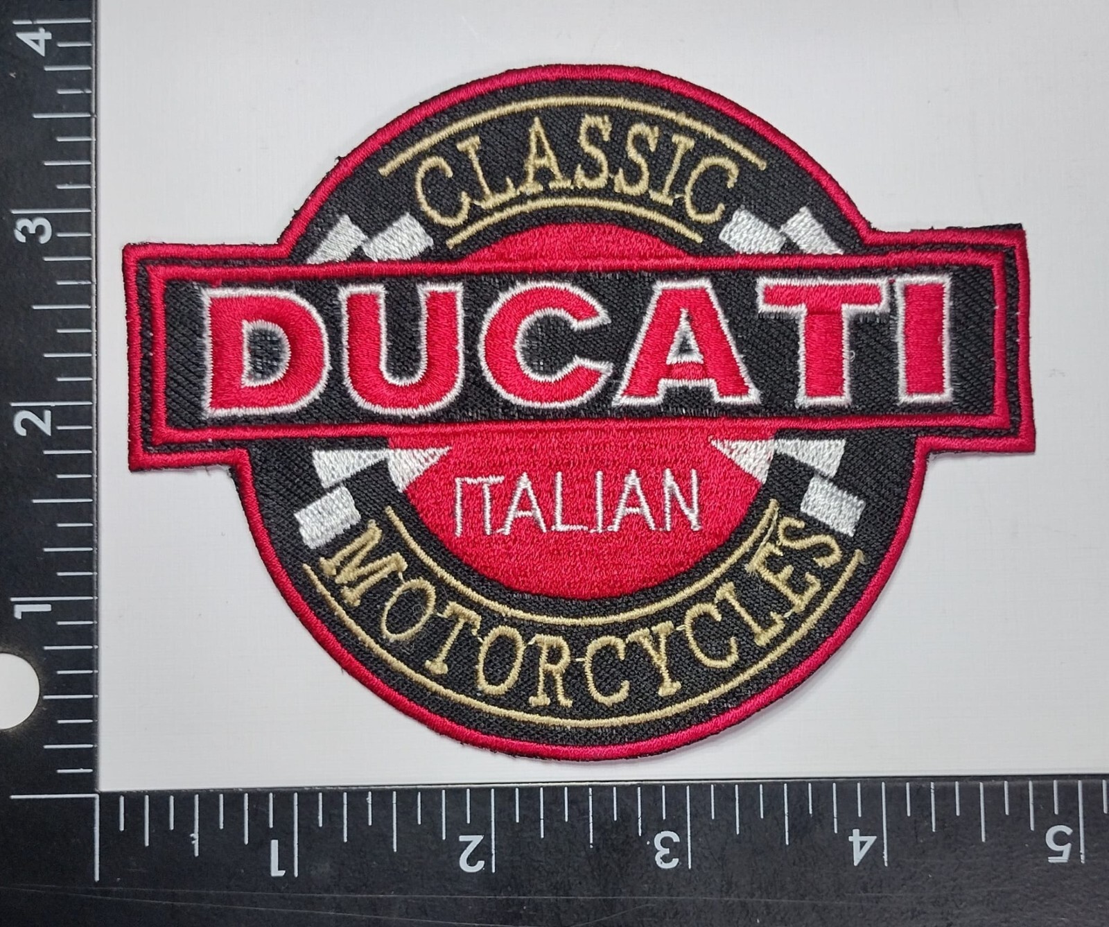 Ducati Patch Motorcycles Racing Sport 2.75"x2" Sew Iron Embroidery Collectible. | eBay