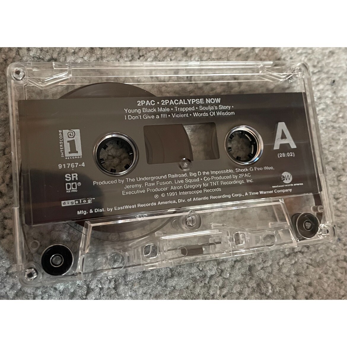 2pacalypse Ahora En Formato Casete