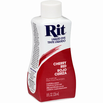 Rit 88230 Liquid Fabric Dye, Cherry Red, 8-oz. - Quantity 3 | eBay