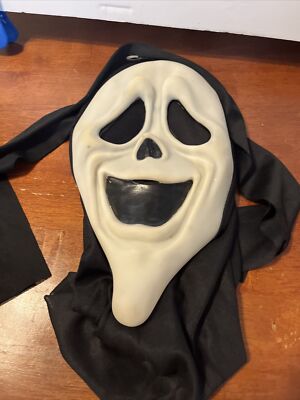 Ghost Face Spoof Mask Scary Movie "Smiley" Scream Easter Unlimited ...