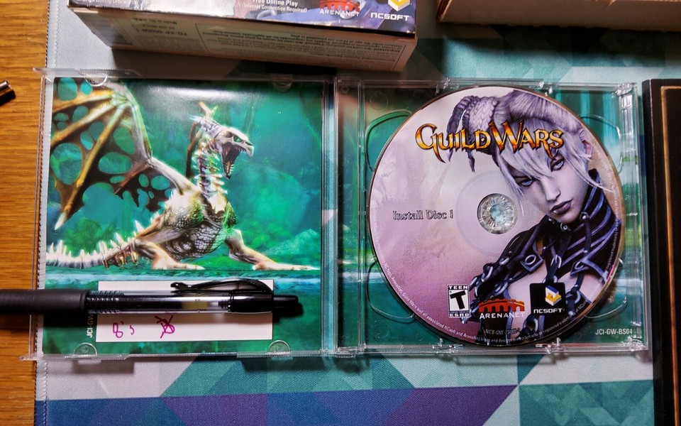 Guild Wars 2005 PC CD-ROM Game Complete In Box CIB MMO USED - SEE ...