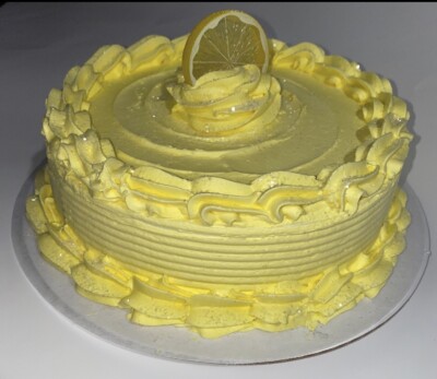 ️FAKE FOOD, Lemon Cake, yellow, cake, Cake 8x3” ️ | eBay