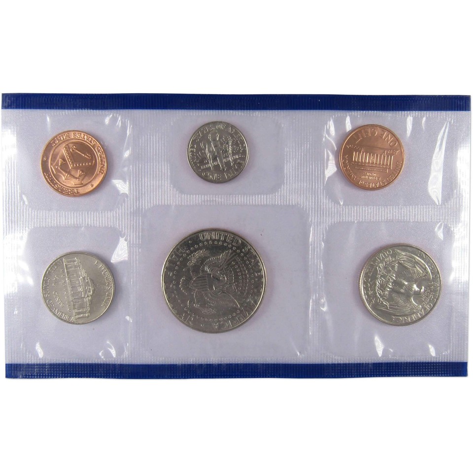 1998 Uncirculated Coin Set U.S Mint Original Government Packaging OGP ...
