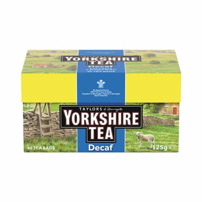 Yorkshire Decaffeinated Tea - 40's - Pack of 4 | eBay