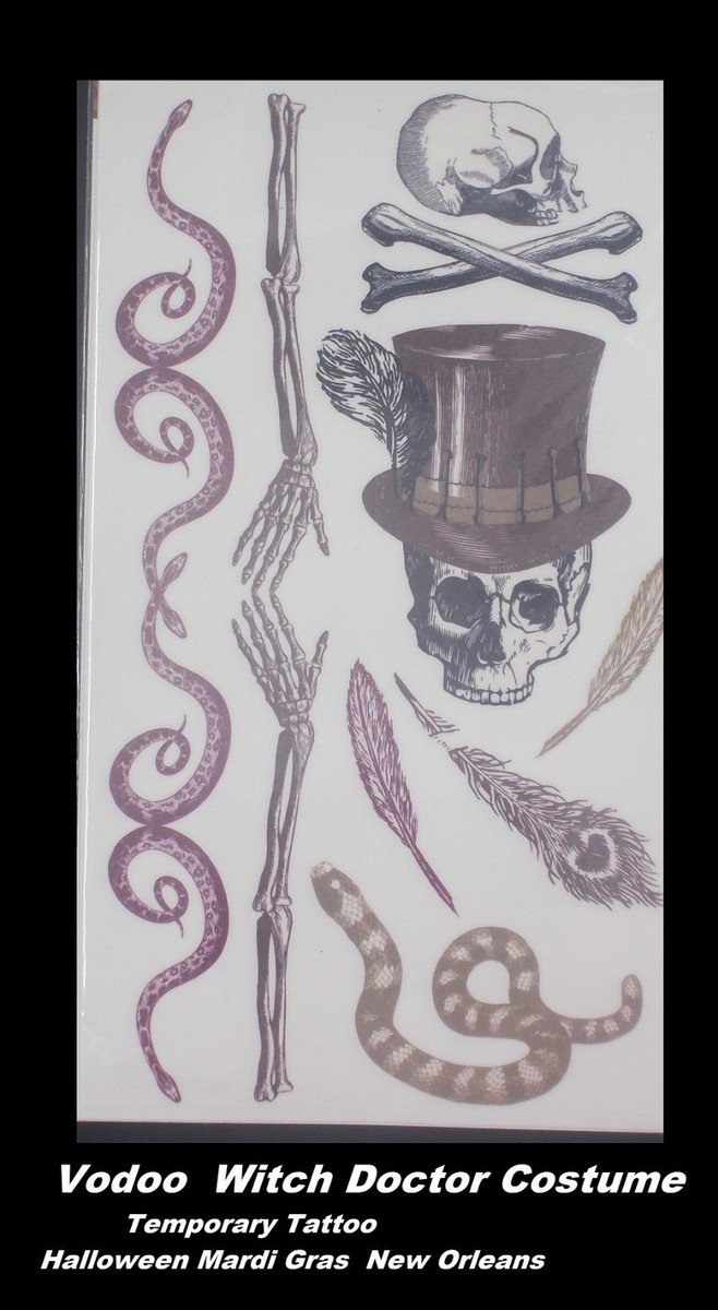 Voodoo Witch Doctor Tattoo