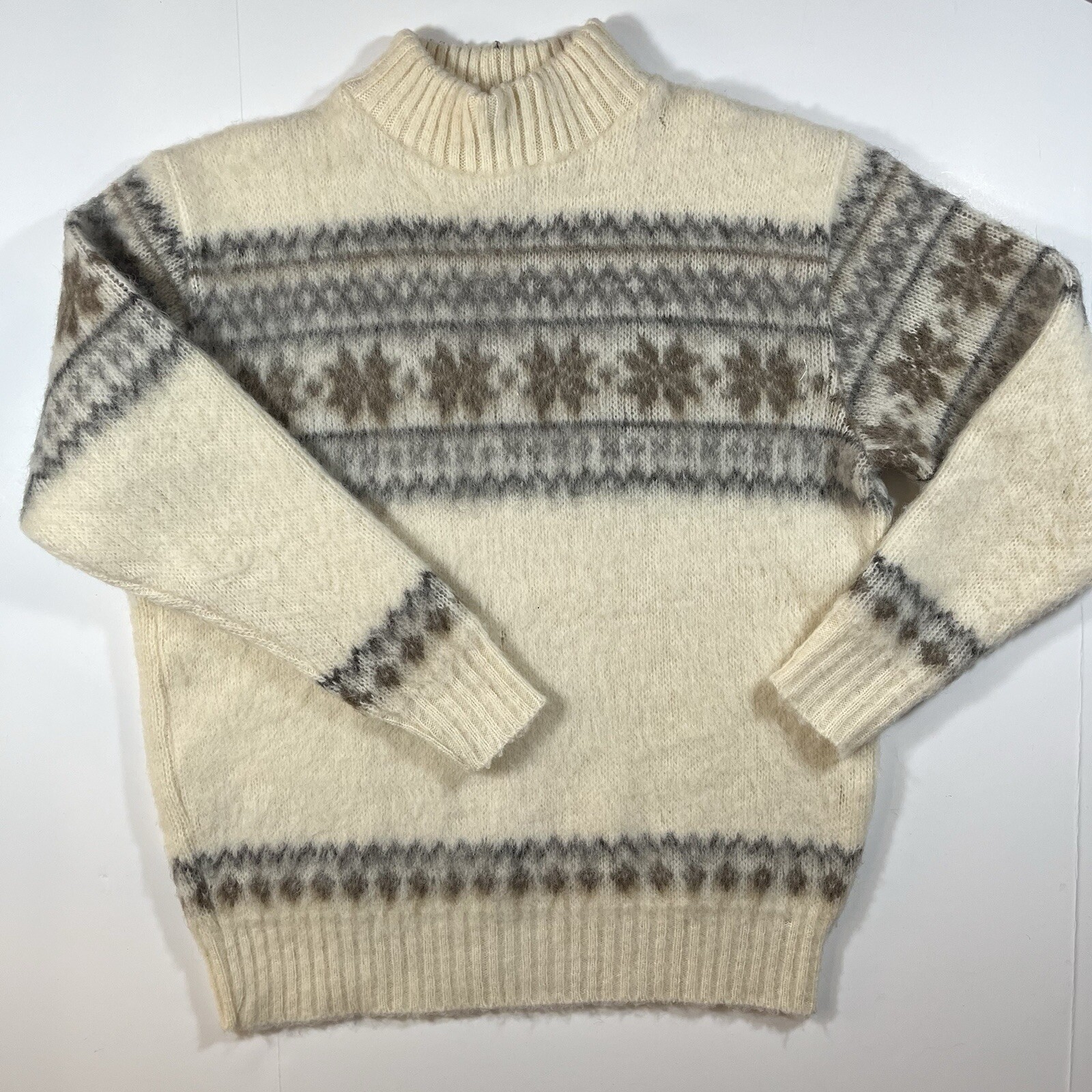 Icesheep Iceland 100% Pure Wool Fair Isle Pattern Wom… - Gem