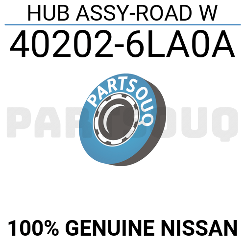 Genuine+Nissan+Hub+Assembly-road+Wheel+Front+40202-6la0a for sale ...