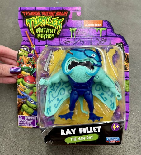 New 2024 TMNT Teenage Mutant Ninja Turtles Mutant Mayhem Ray Fillet ...