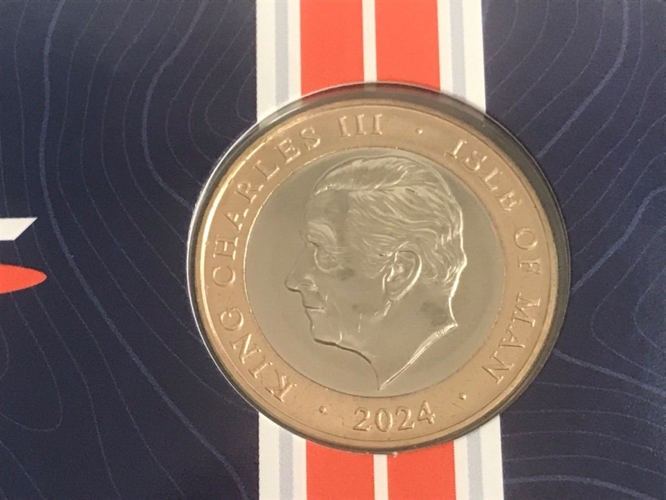 2024 ISLE OF MAN TT RACES TWO 2 POUND COIN | eBay