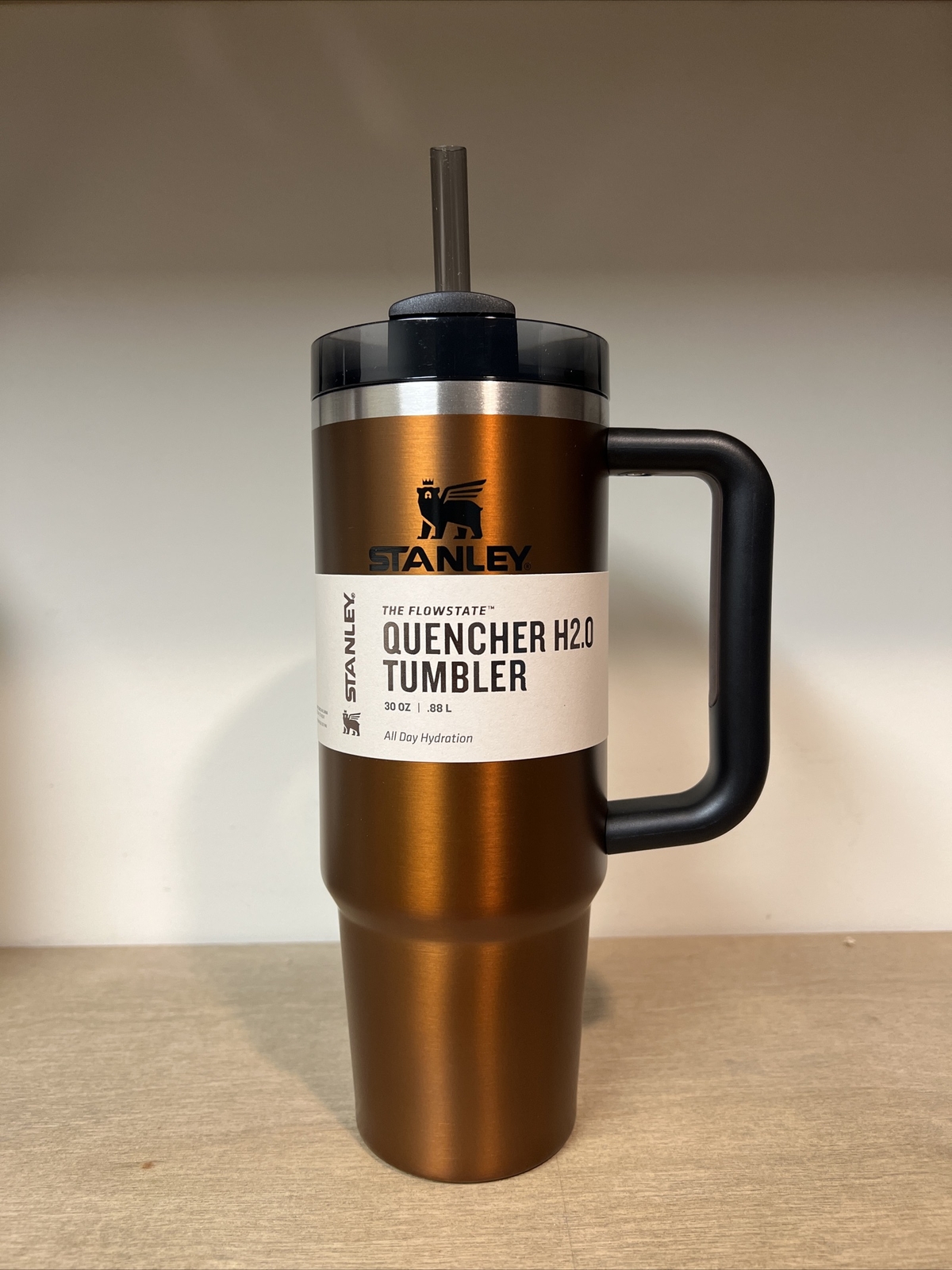 Stanley 30 oz Stainless Steel H2.0 FlowState Quencher Tumbler Maple ...