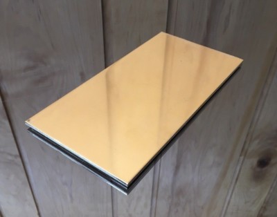 1/8" BRASS SHEET PLATE NEW 4"X8" .125 Thick *CUSTOM SIZES AVAILABLE* | eBay