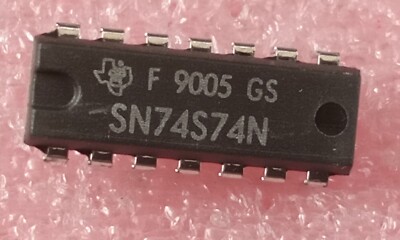 25X SN74S74N Dual D-Type Flip-Flops With Preset And Clear 74S74 74S ...