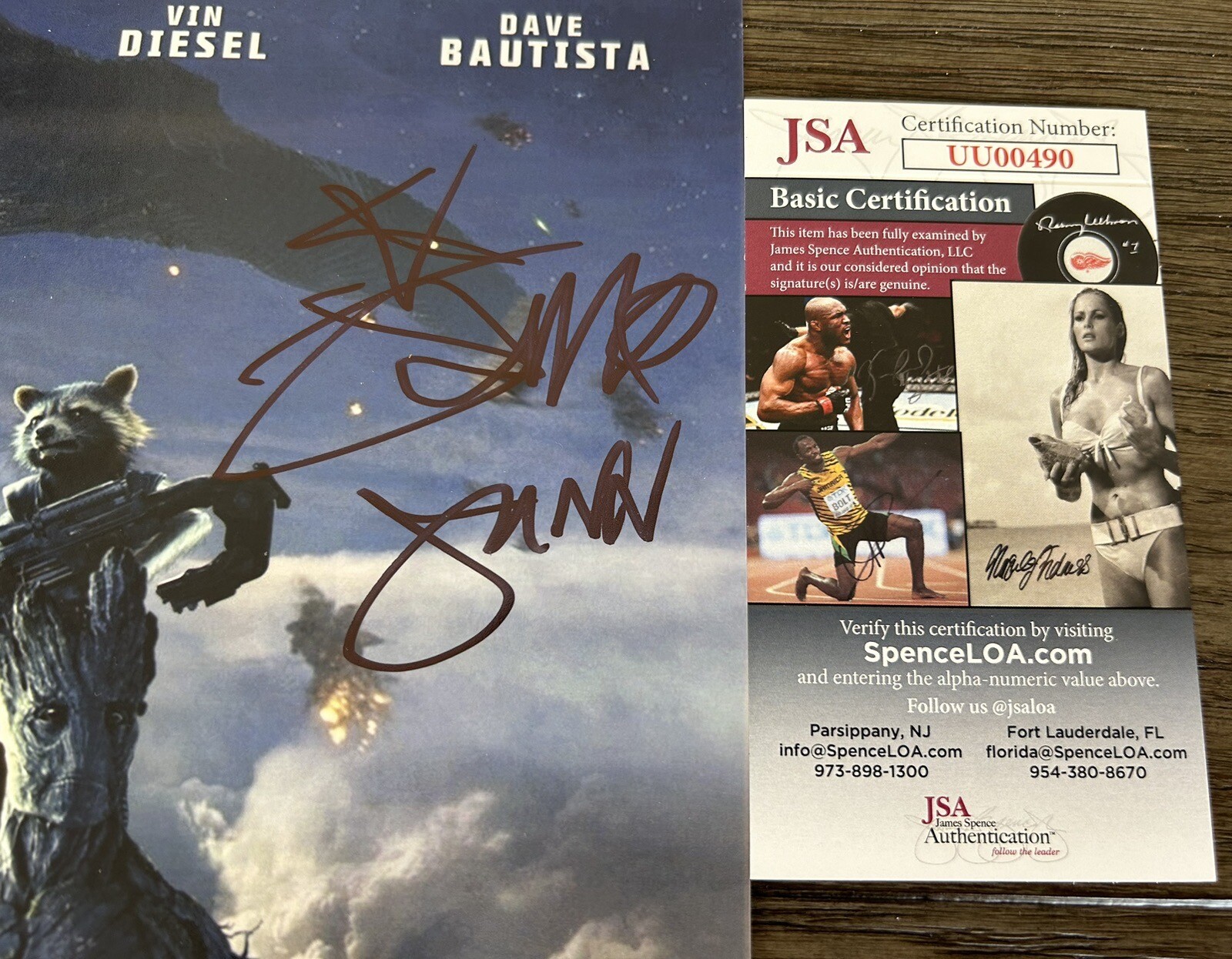 JAMES GUNN Guardians of The Galaxy SIGNED Autographed 12X18 Photo **JSA ...