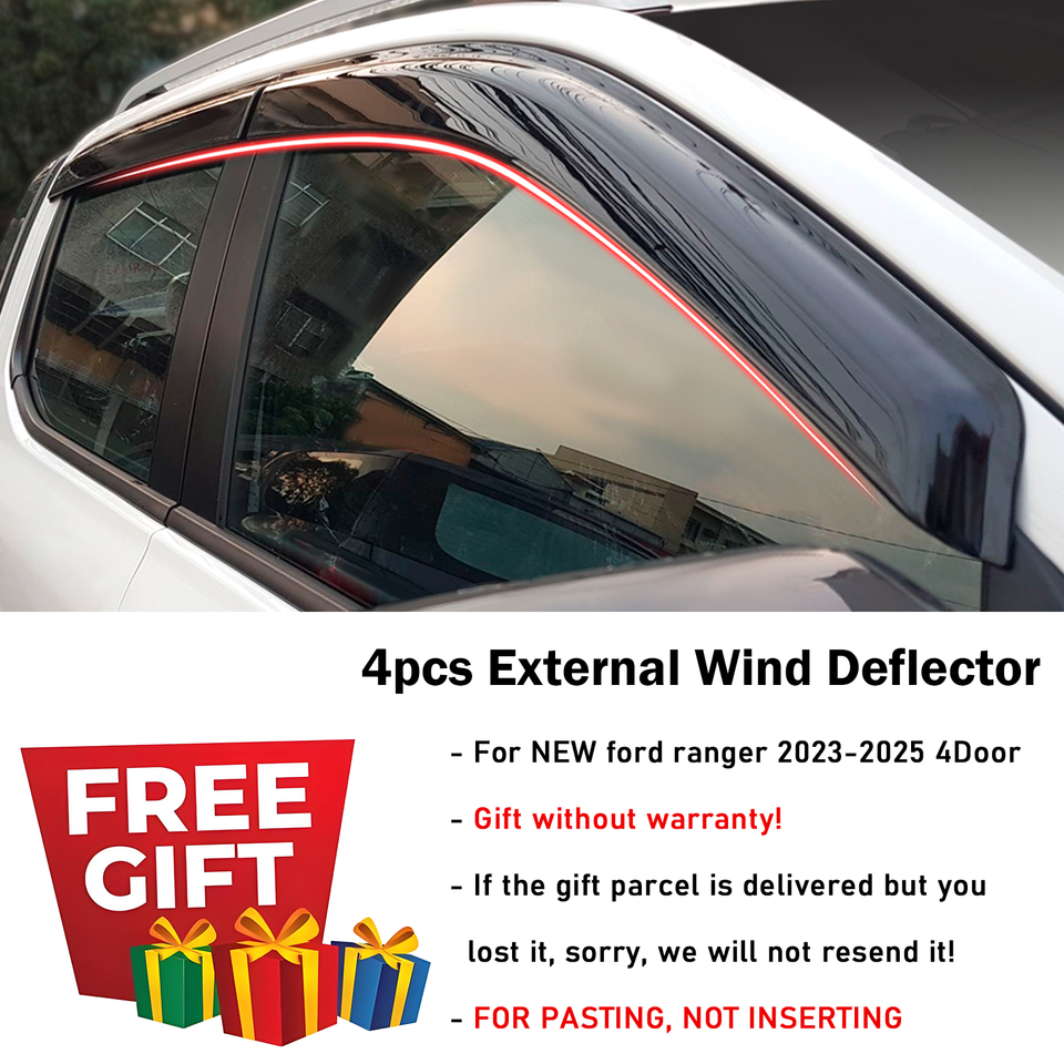 🎁FREE GIFT WIND DEFLECTOR - Wheel Arches Fender Kit for Ford Ranger ...