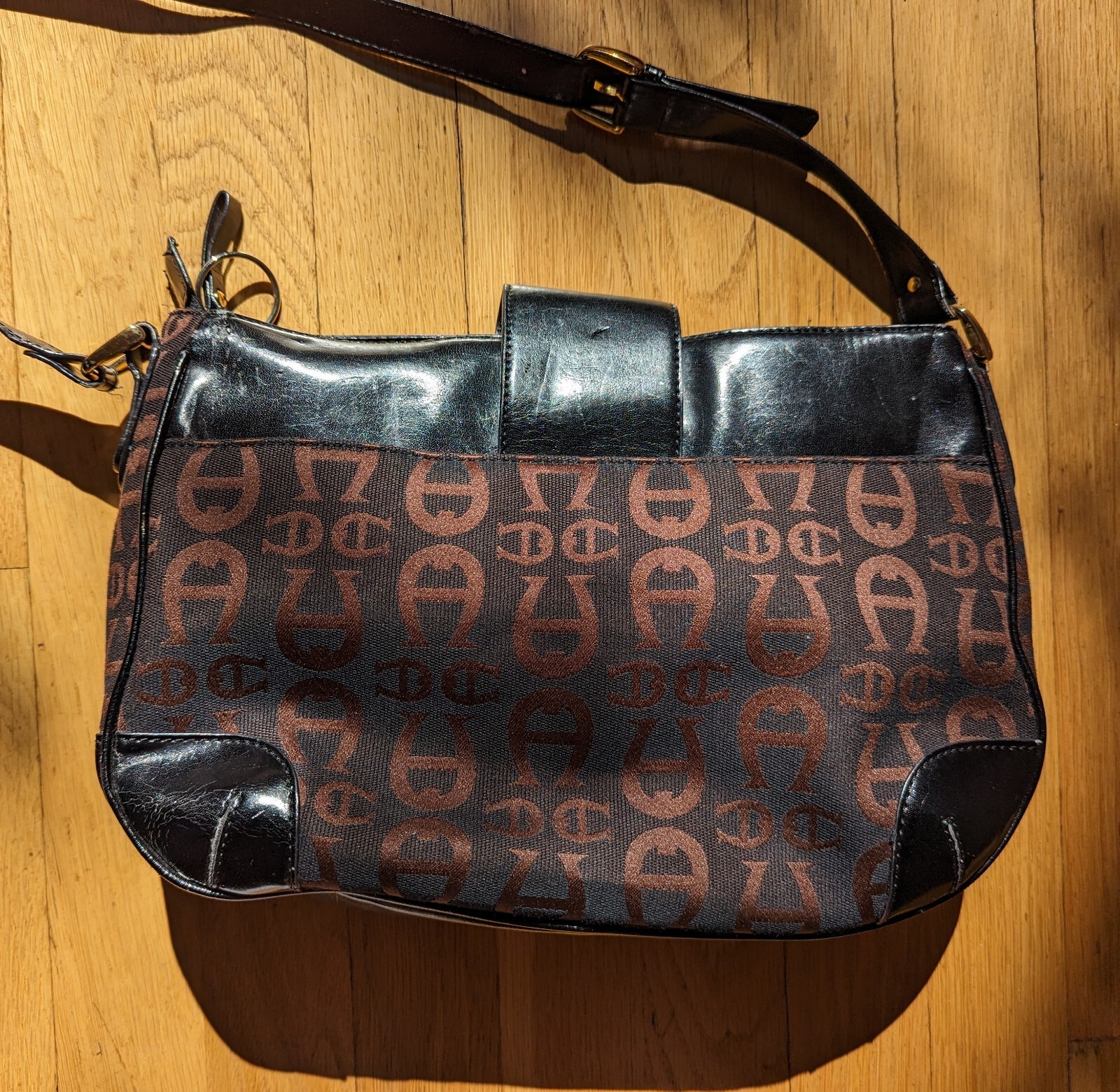 Vintage Etienne Aigner Logo Collection Handbag Purse … - Gem