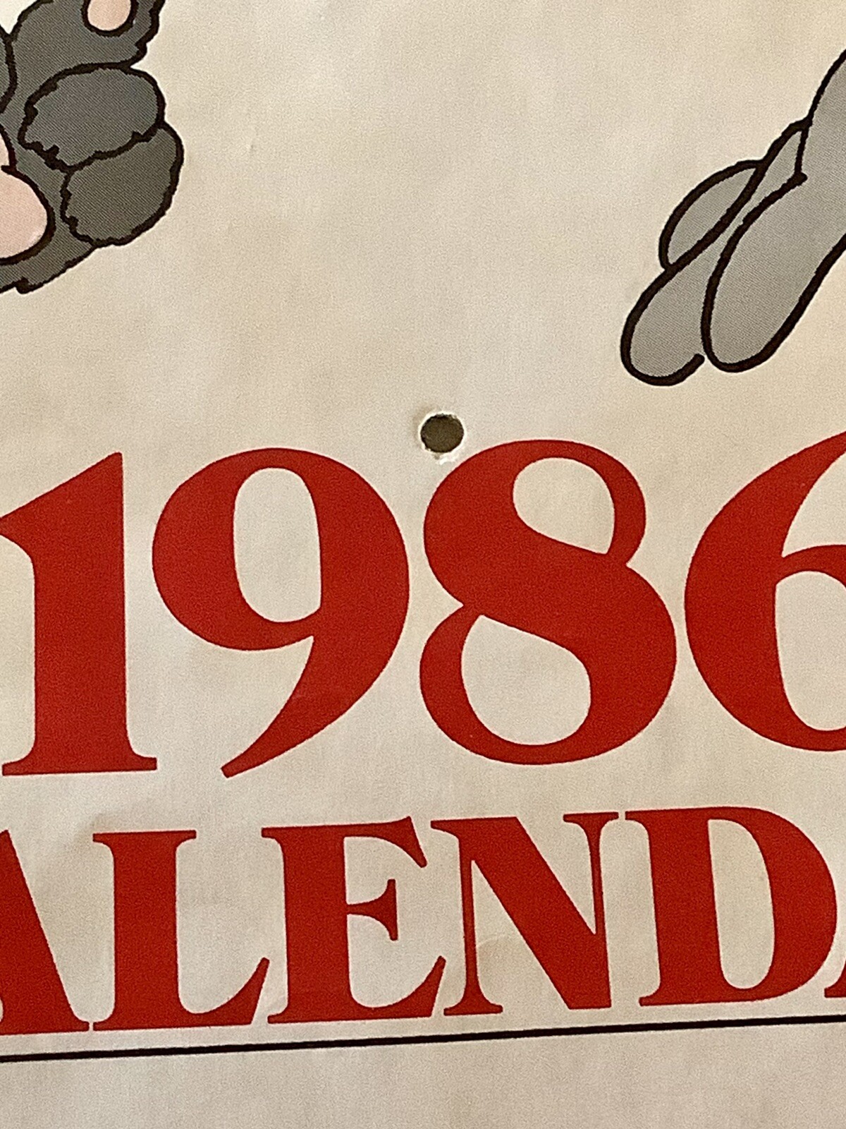 Billy Bob & Chuck E. Cheese 1986 Calendar | eBay