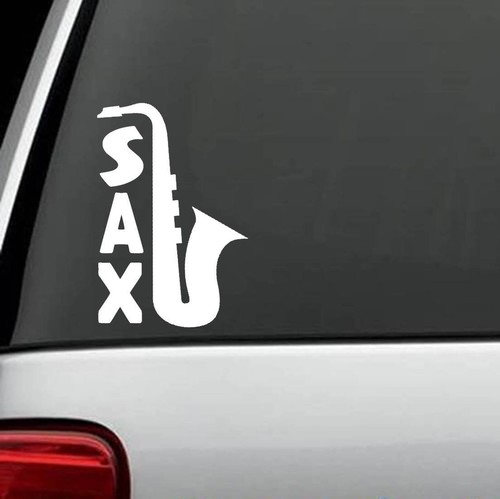 Sax Saxophone Decal Sticker Marching Band Jazz Music L1061 | eBay