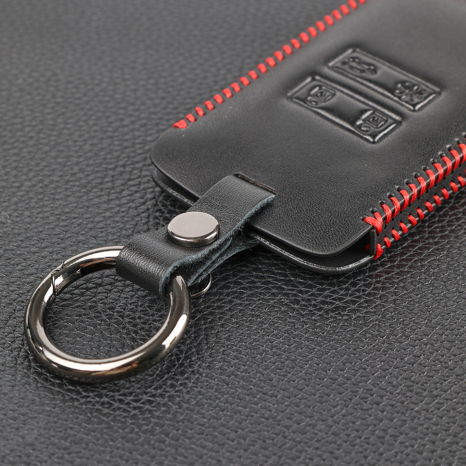 Leather Car Key Cover Holder Case For Renault Talisman Captur Espace ...
