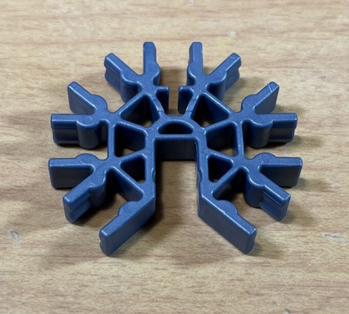 82 Knex Metallic Blue Connectors 7 Position 3D Standard K'nex Parts Lot ...