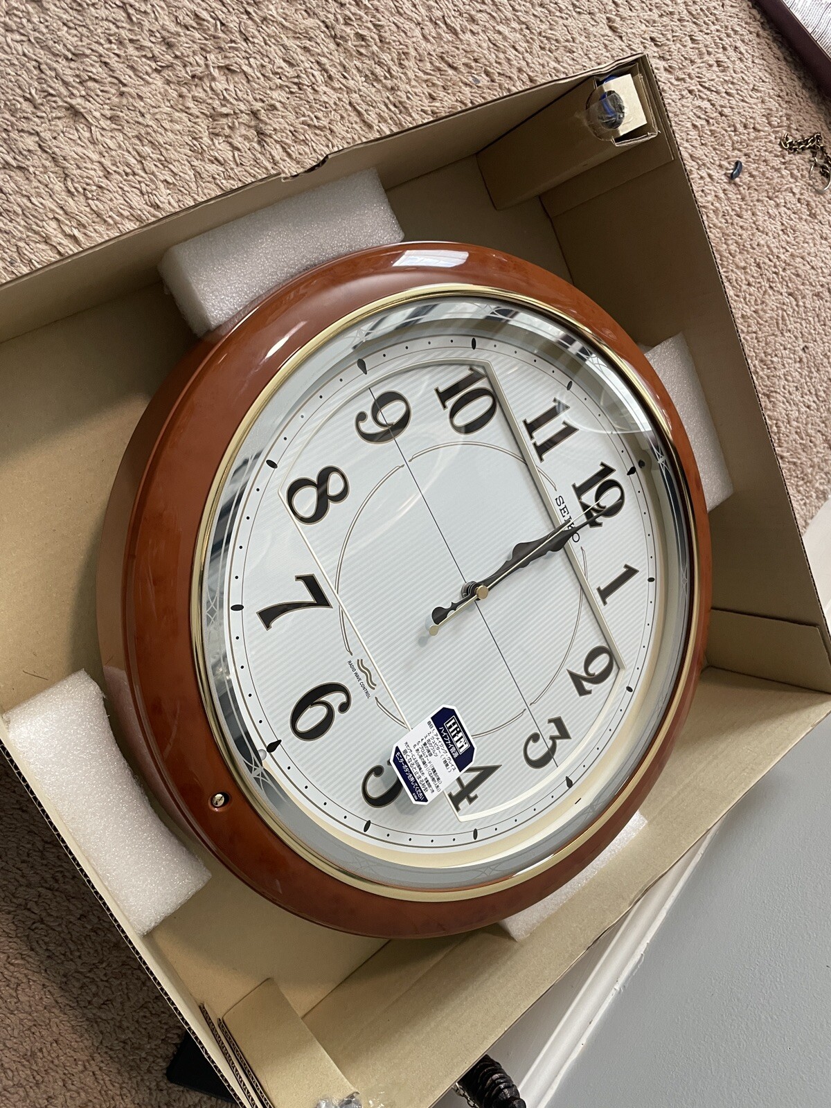 SEIKO Wall Clock RE559H Radio Controlled wall clock | eBay