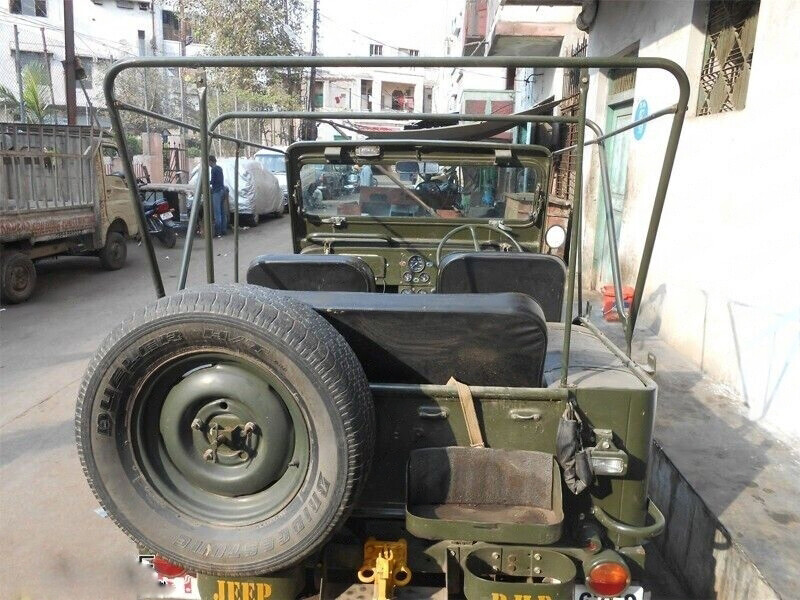 Stiched Soft Top for Jeep Willys CJ3B M38 1953 1971 Cross Bow Green ...