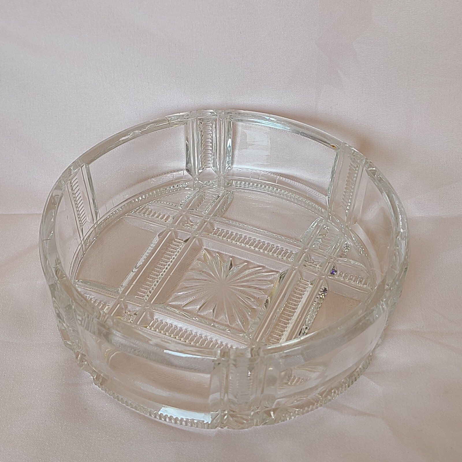 Antique Duncan & Sons Glass Cryptic Zipper Nova Scotia Ribbon Stars ...