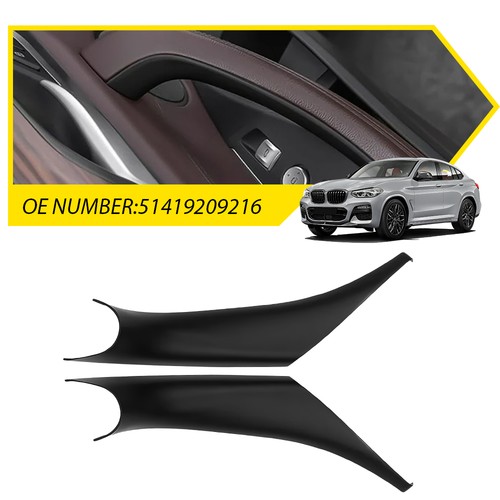 Pair Interior Door Handle Covers Left+Right For BMW X4 G02 2019-2024 ...