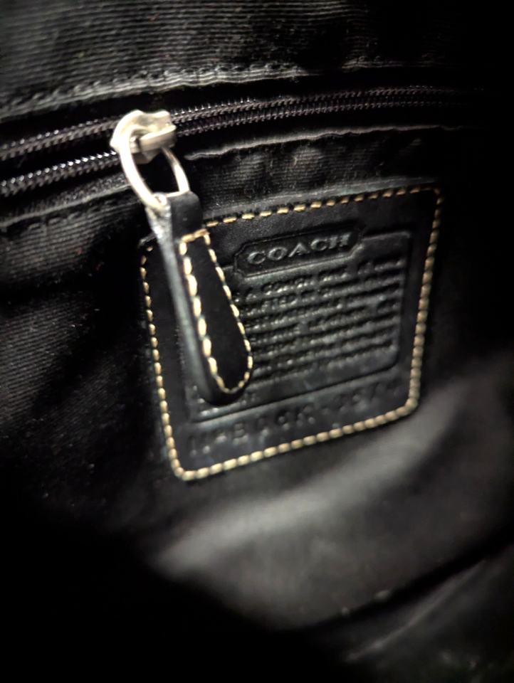 Coach 3574 Black Jacquard Monogram Duffle Shoulder Bag | Crossbody ...