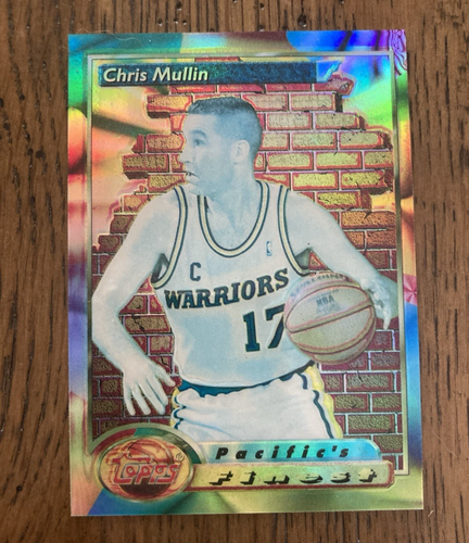 CHRIS MULLIN-122-REFRACTOR 1993 TOPPS PACIFIC'S FINEST - MINT | eBay