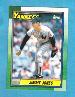 1990 Topps Baseball Card #359 Jimmy Jones Yankees | eBay