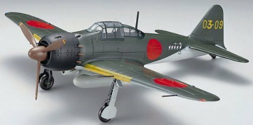 Marushin 1/48 Mitsubishi A6M Zero 52inch Normal Fighter Diecast Model ...